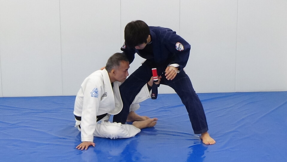 2. Ankle reap, Single leg takedown | トライフォース柔術オンライントレーニング Tri-force BJJ ...