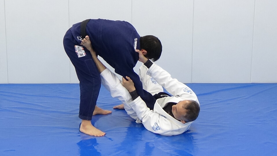 5. Guard pull | トライフォース柔術オンライントレーニング Tri-force BJJ online training